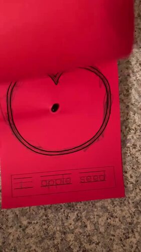 Fall Math Johnny Appleseed Counting and Number Words Book | TPT