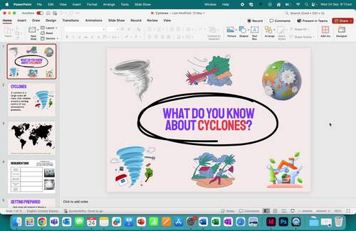 V8.4 Australian Curriculum - Year 6 - Cyclones Lesson Sequence | TPT