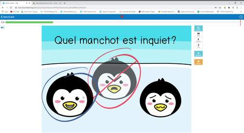 Les émotions Boom Cards in French by Hands-on Multilingual Fun | TPT