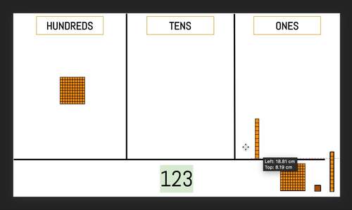 Interactive Base Ten Blocks - Ones, Tens, Hundreds by Kids Korner