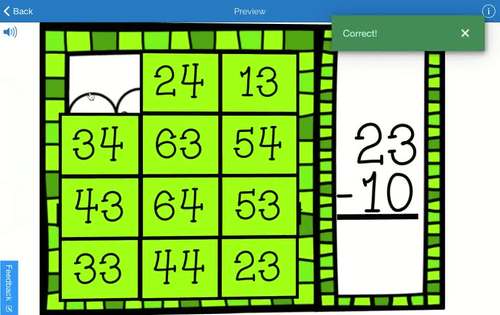 1st Grade St. Patrick's Day | Subtract Ten or Ten Less | Picture Reveal ...