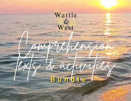 ATAR English comprehension texts & questions bundle by Wattle and West