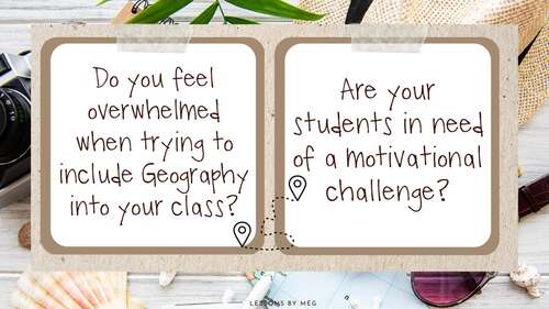World Map Challenge by Lessons by Meg | TPT