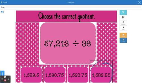6th Grade Divide Large Numbers with Decimal Quotients | 6.NS.B2 | BOOM ...