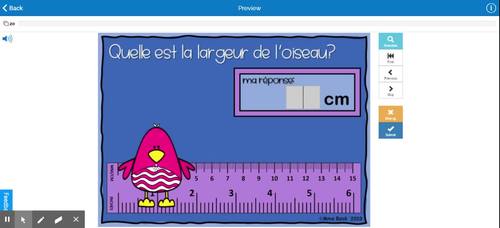 BOOM Cards: Je mesure en cm et mm (partie 2) by Mme Bock | TpT