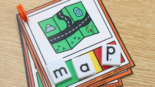 Build and Write Cards BUNDLE 2,500 Cards Science of Reading Based SOR