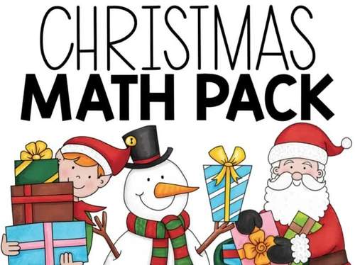 My Holiday Math Packet BUNDLE with GOOGLE Slides by Amanda Garcia