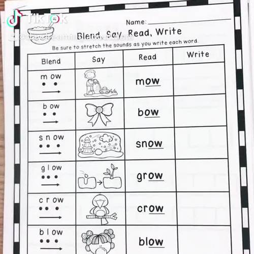 Long O Worksheets | Vowel Teams OA OW | Long O Silent E Activities | No ...