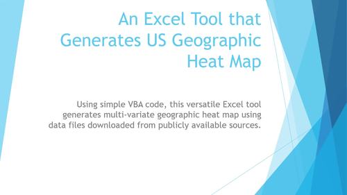 US Geographic Heat Map Generator by STEM and other stuff | TPT