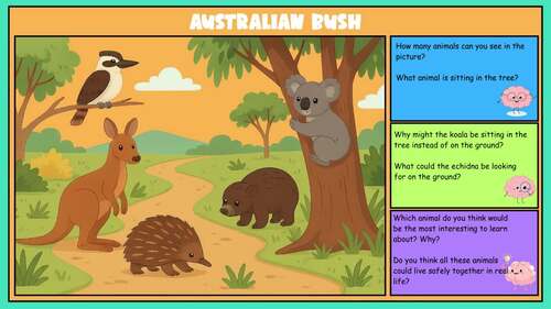 Oral Language Picture Scenes | Comprehension & Speaking Activity ...