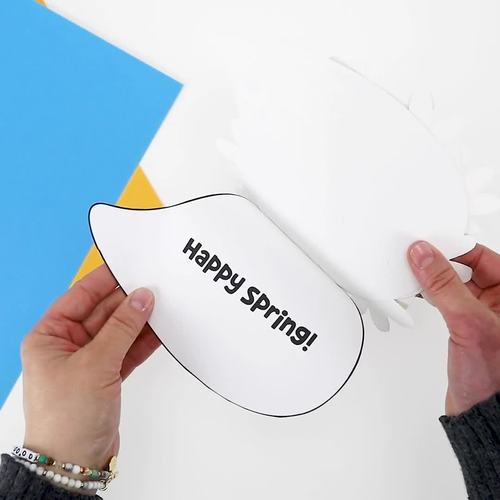 Flower Hedgehog Craft (Mother's Day and Spring) by Fireflies and Mud Pies