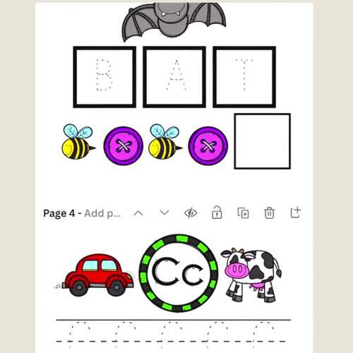 Alphabet Workbook, Toddler Busy Book, Preschool by SpeechHive | TPT