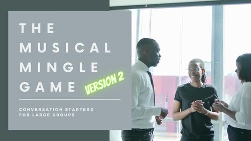 Musical Mingle Game - Team Building/Icebreaker for Students or Staff ...