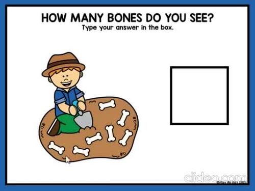 Dinosaur Counting to 10 for Google Slides™ & PowerPoint™ by Play All Day
