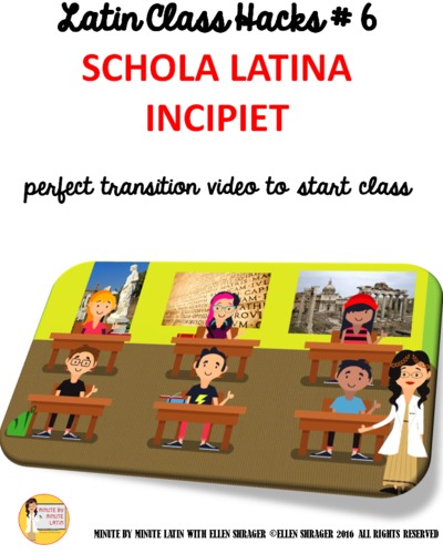 Latin Transition Video #8 "Start of Class" for CI TCI TPRS and 90% TL