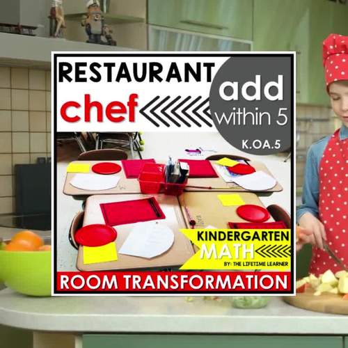 Addition Within 5 | Kindergarten Math | Chef Classroom Transformation