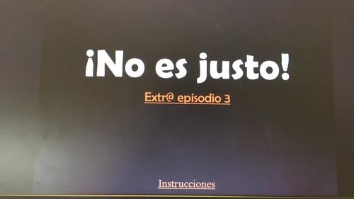Extr@ en español Episode 3 Unfair Game! ¡No es justo! (Spanish Extra en ...