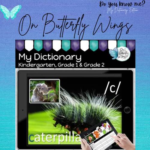 My Dictionary Digital and Print by On Butterfly Wings | TPT