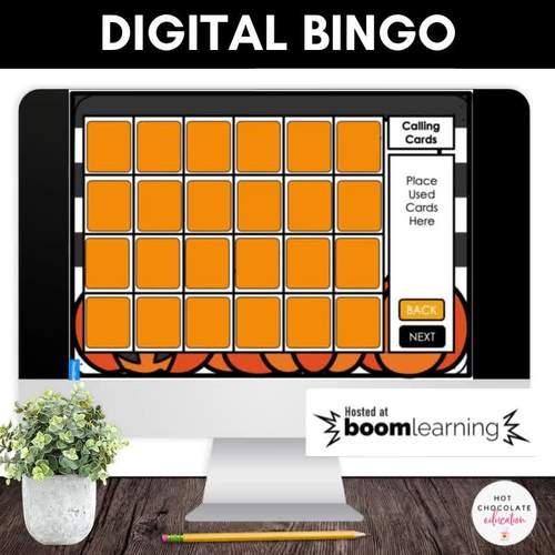 Halloween Bingo Game Boom Cards™ | Digital Activity | PAPERLESS | TPT