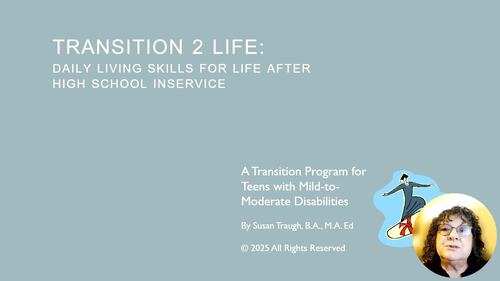 Daily Living Skills Inservice by Susan Traugh | TPT