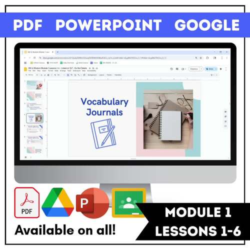 Wit & Wisdom Grade 4 Module 1 Lessons 1-6: EDITABLE Lesson Slides ...