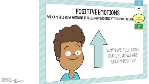 Identifying Emotions Boom Cards™ For Distance Learning by Simply Curiosity