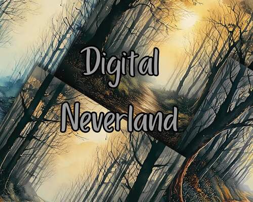 Watercolor Deep Forest Digital Paper, Nature Themed Digital Background