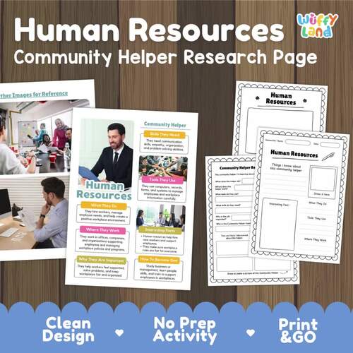 Human Resources Community Helper Research Project | Leadership & Career ...
