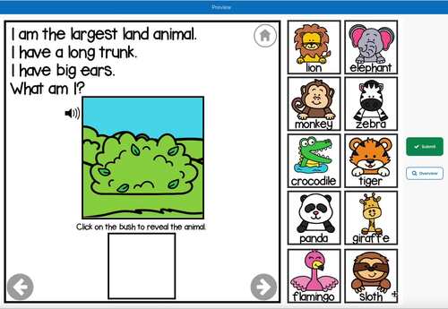 Zoo Animals Lift a Flap Adapted Book Speech Therapy Print + Boom Cards ...