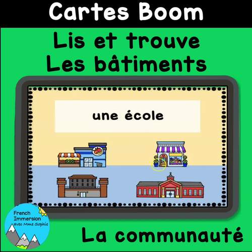 Lis et trouve les bâtiments dans la communauté | TpT