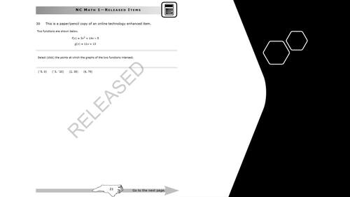 Using NC EOC/EOG Desmos Tools: Preparing Students for Online Testing ...