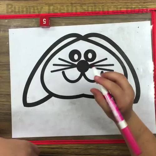 Bunny Teeth Spring Subtraction Workmats for Kindergarten or TK- Heidi Songs