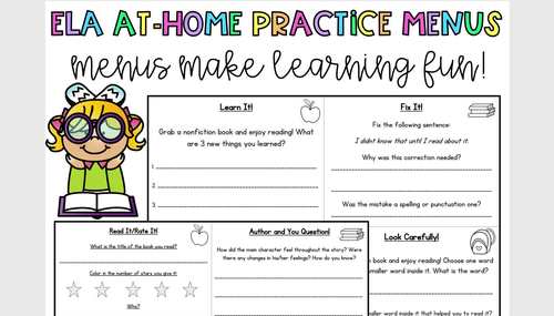 Differentiated ELA Task Cards by Heart and Mind | TPT