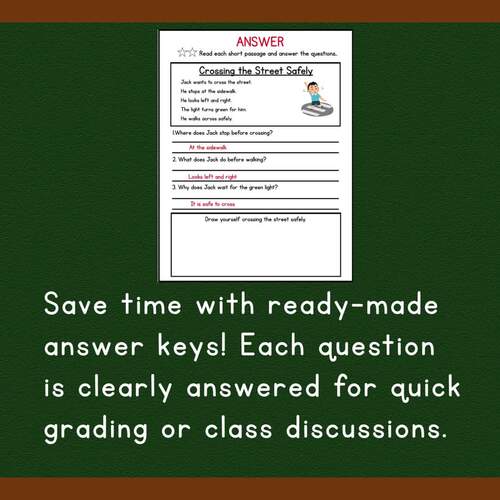 Life Skills & SEL Reading Passages | Worksheets 1st-2nd Grade | TPT