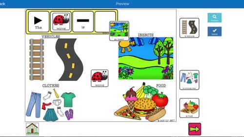CATEGORY SORTING, DIGITAL BOOM CARDS, DECK 3 (SPEECH THERAPY) by SLP Britt