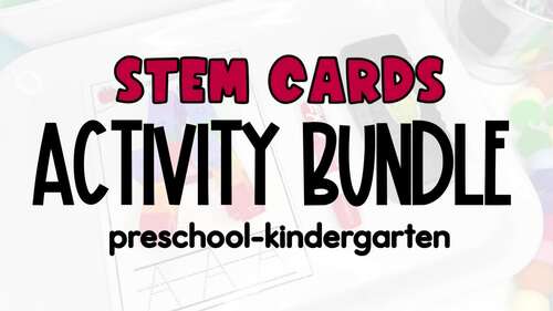 Seasonal STEM Task Cards - Kindergarten STEM Activities Fall, Winter ...