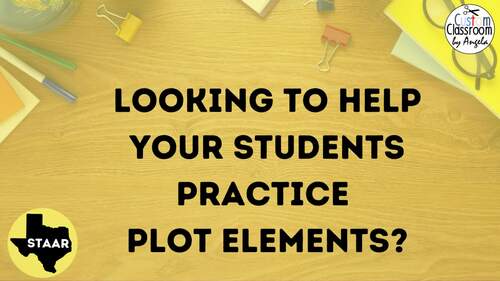 STAAR Plot Elements Passages Warm Ups Quiz Story Plot Worksheets ...