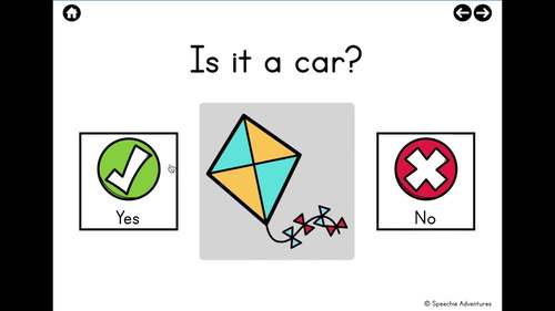 Spring Yes & No Questions Activities Receptive Speech Language Therapy ...