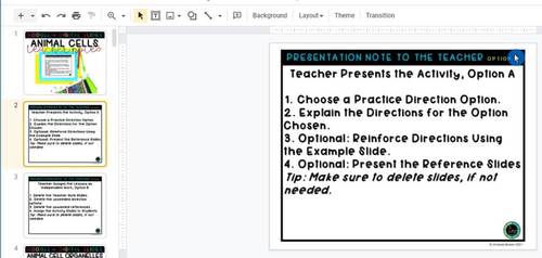Cell Parts of a Plant and Animal Digital Bundle | TPT