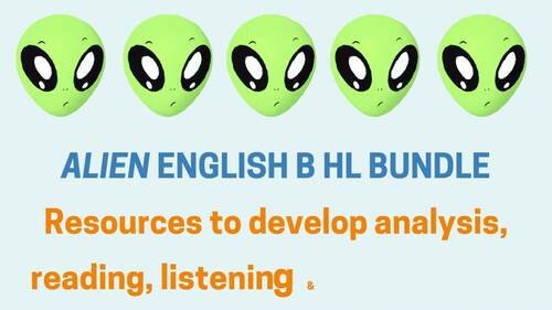Alien Prejudice: DP English B HL unit for Papers & Individual Oral ...
