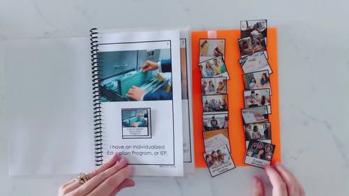 During My IEP Meeting | Student Self Advocacy Adapted Book + Activity