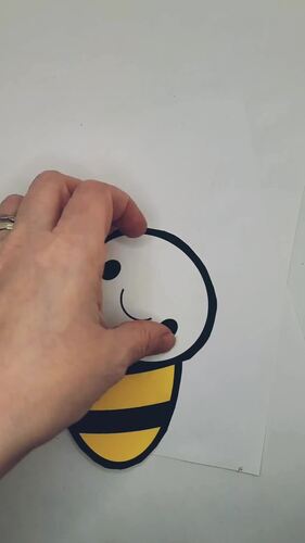 Build a Bee Craft Kit Valentine's Day Spring Activity Project for Bee Week
