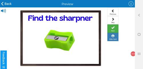 I Spy at School Boom Cards, Speech Therapy by Disha Digital School