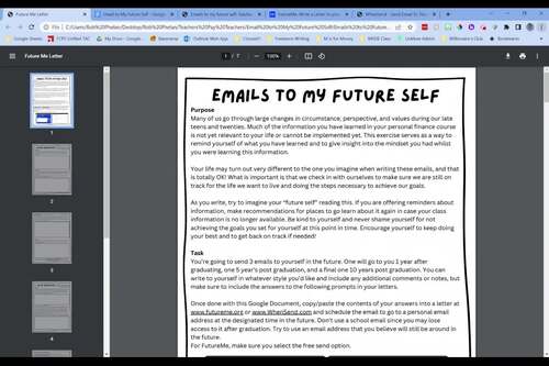 Emails to My Future Self | End of Personal Finance Course by FI Educator
