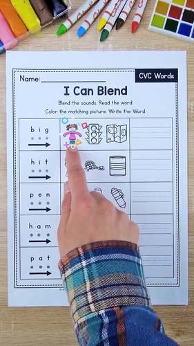 Science of Reading Literacy Centers Word Work The Phonics Worksheets ...