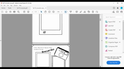 Actividades fin de año | Libro de recuerdos by Español con amor | TPT