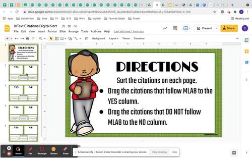 Identify In-Text Citations by Vr2lTch | TPT