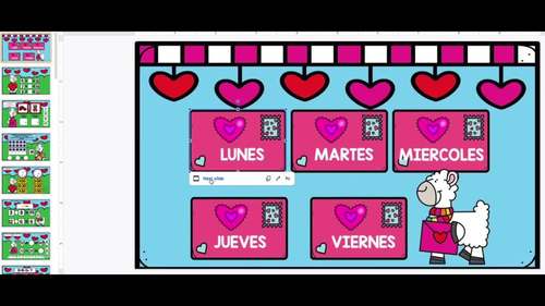 Virtual morning work February week 1_Spanish Google Slides by Recursos ...