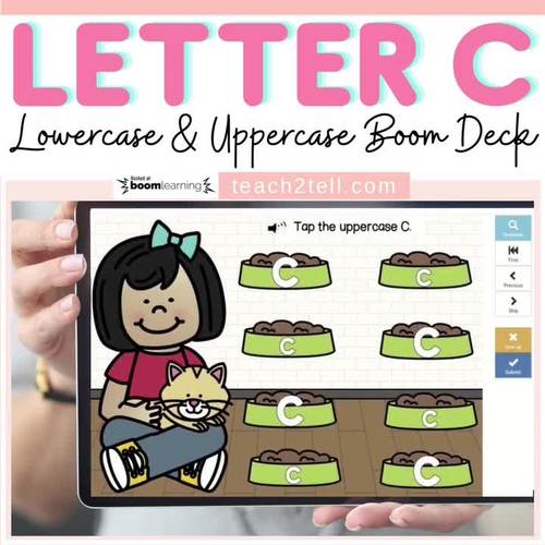 Alphabet Letter C of the Week Boom Digital Cards by Teach2Tell | TPT