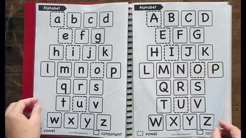 Phonics Worksheet CVC Words Sight Words Blending Segmenting Spelling ...